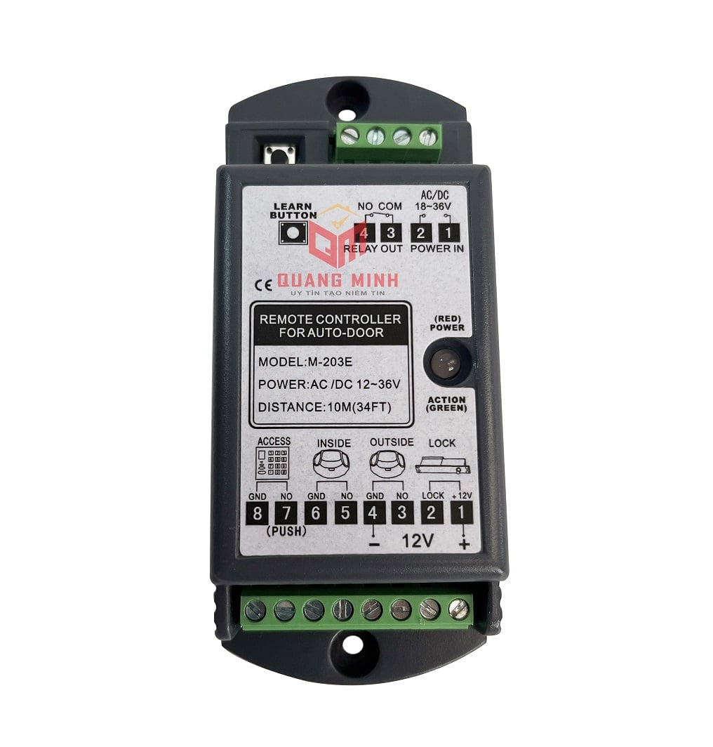 Bộ điều khiển cửa kính tự động Glaze M 203E